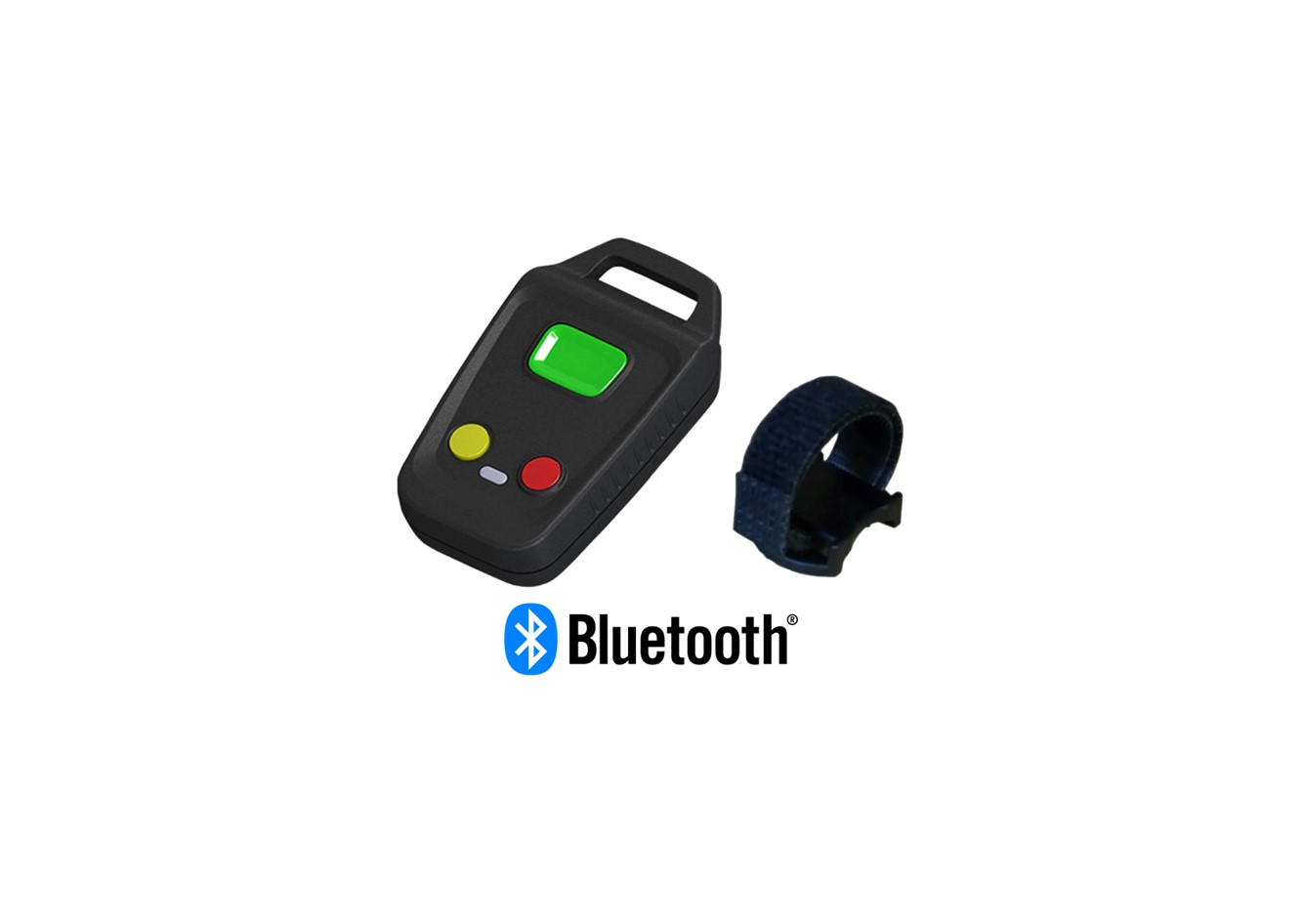 Bluetooth PTT Smart Button with Velcro | AINA Wireless